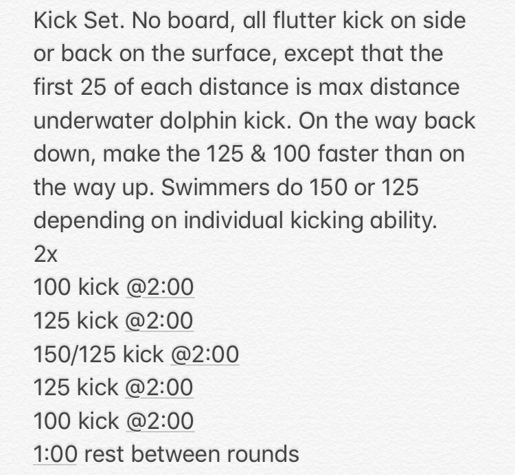 Awesomely Excellent Kick Set – The Swimming Wizard