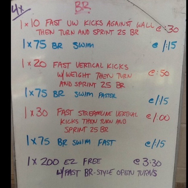Breaststroke 75 + Power Kick Set – The Swimming Wizard