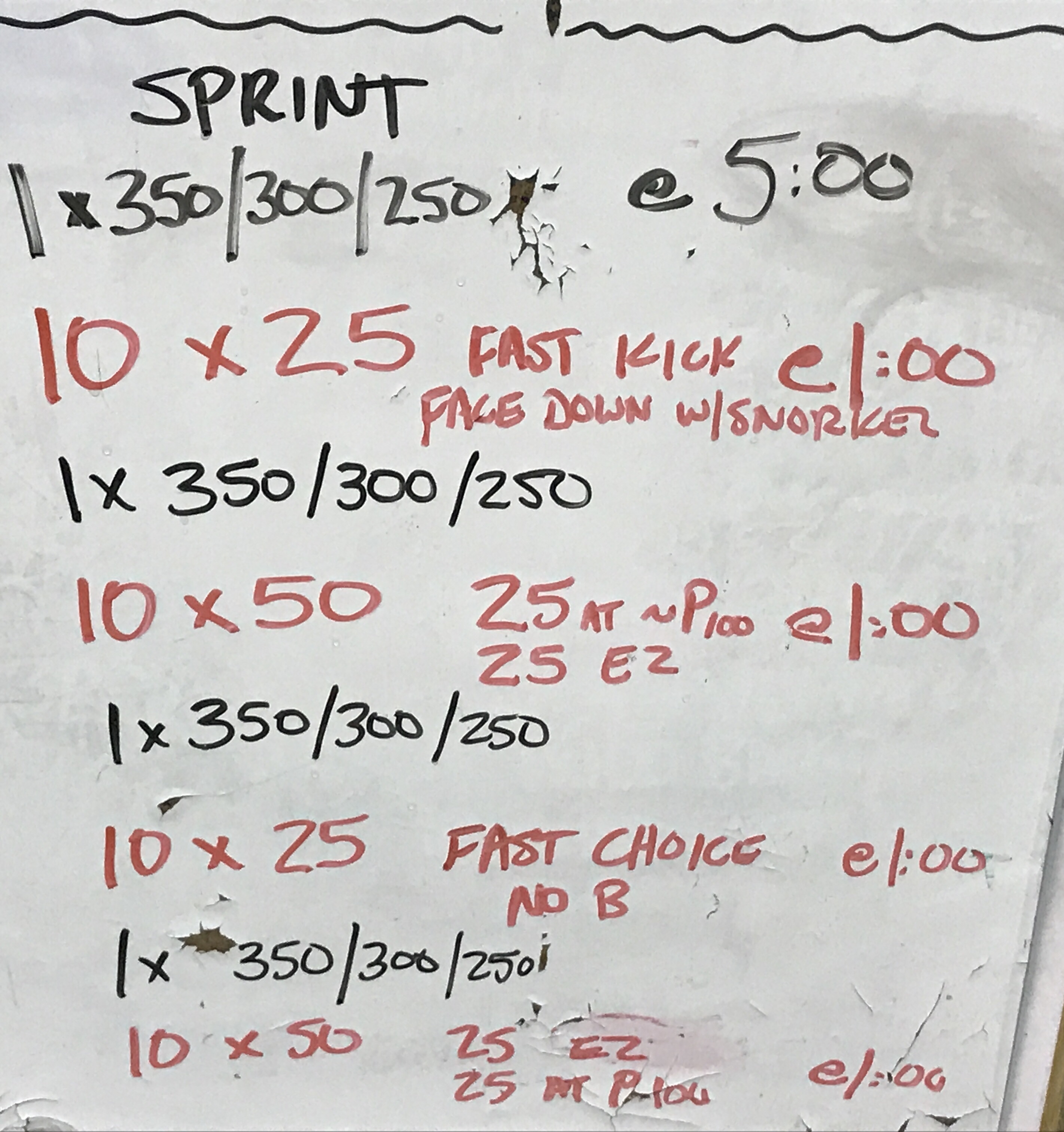 Sprinty Sprint Set – The Swimming Wizard