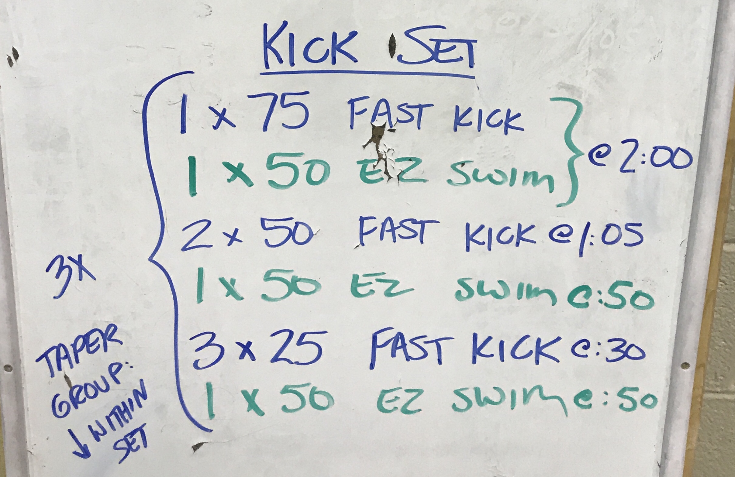 Kick Set #728 – The Swimming Wizard