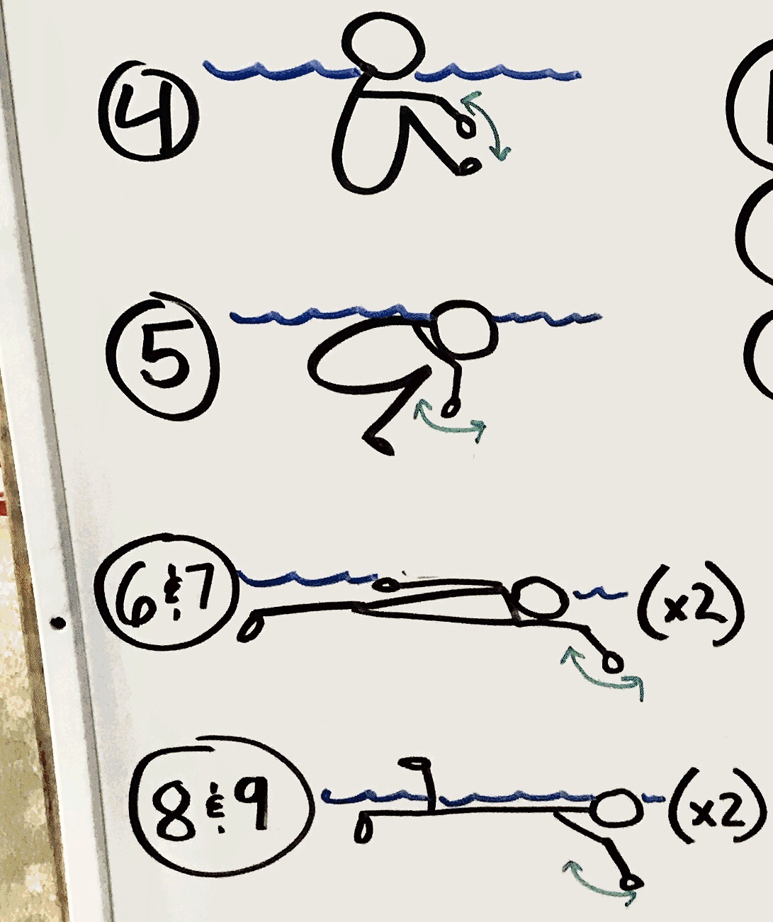 Some of our favorite sculling positions – The Swimming Wizard