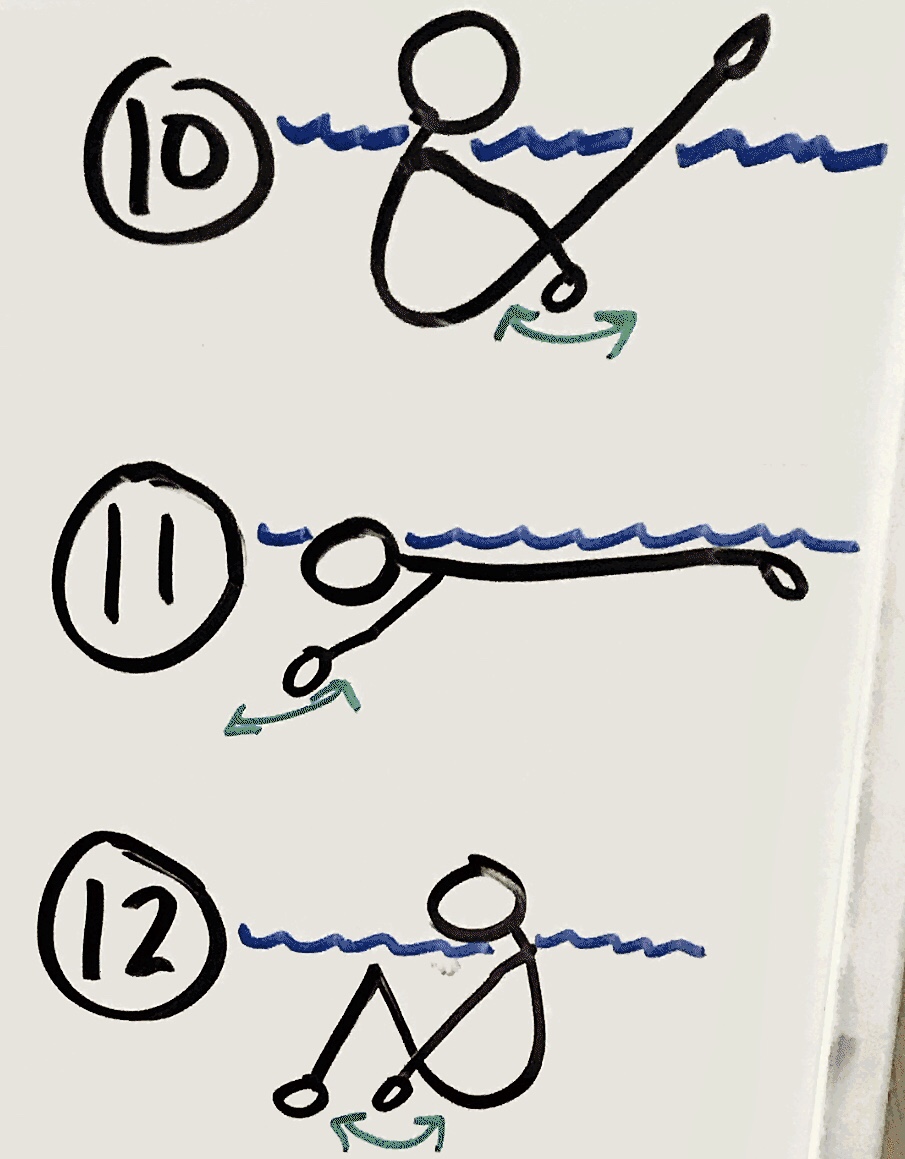 Some of our favorite sculling positions – The Swimming Wizard