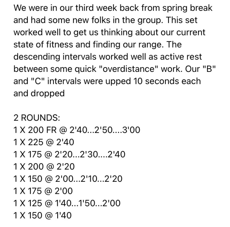 Mid-Distance Over-Distance Active Rest with GPAC – The Swimming Wizard