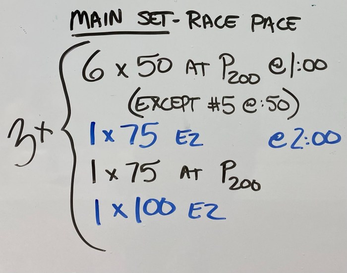 Race Pace – The Swimming Wizard
