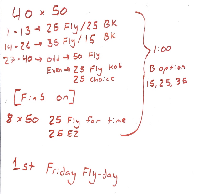 First Friday Fly Day of a New Season – The Swimming Wizard
