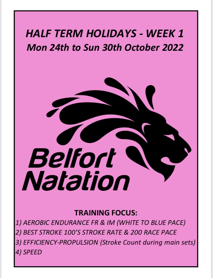 A Full Week of Workouts with Coach Mathieu Leroy – The Swimming Wizard