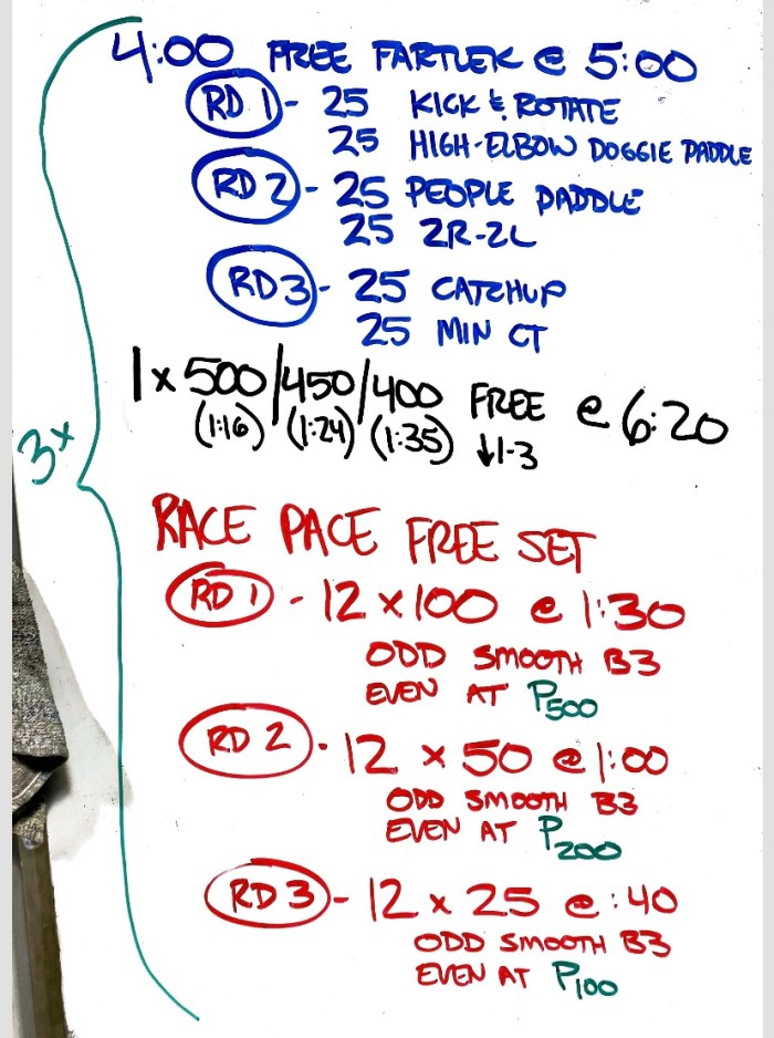 Race Pace – The Swimming Wizard