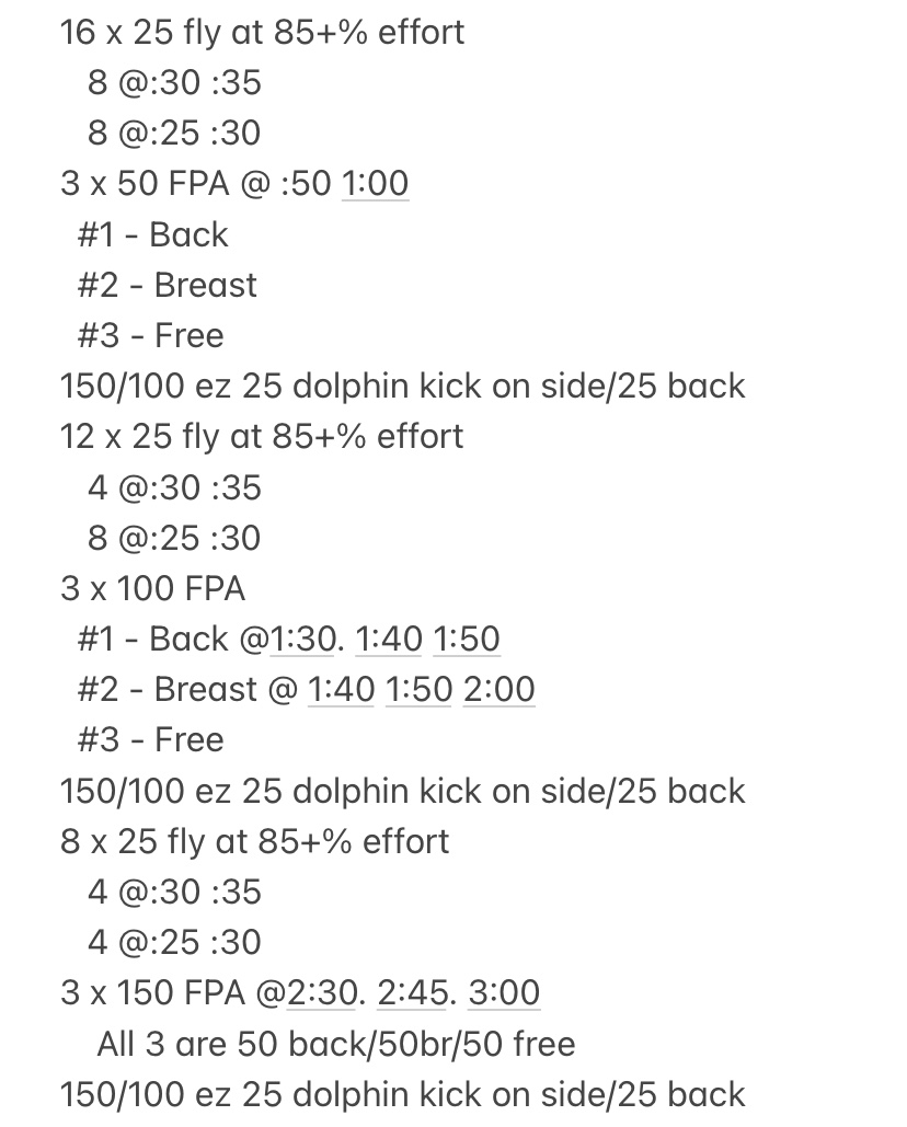 Fly & IM with a Team Challenge – The Swimming Wizard