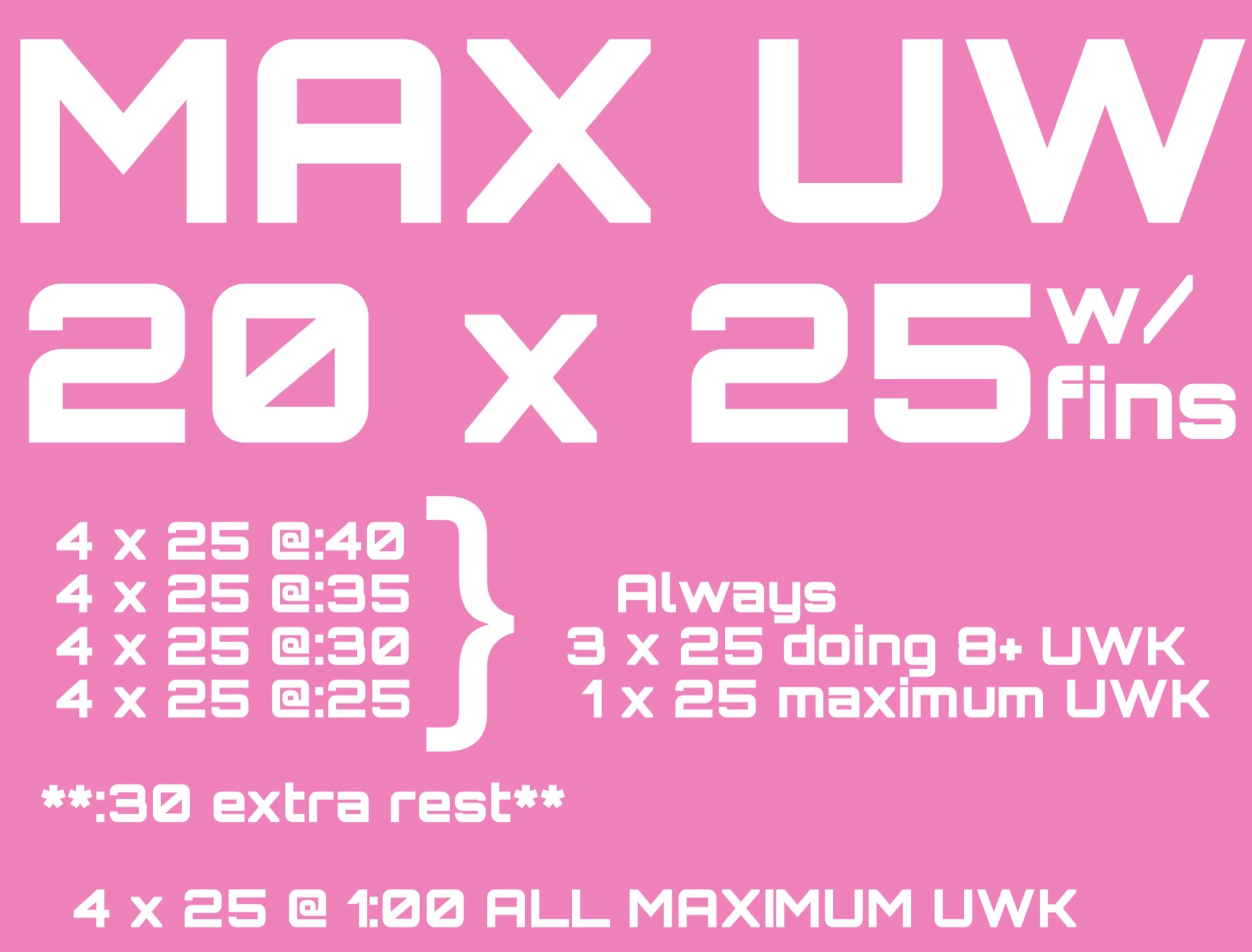 Maximum Underwater Kick Set – The Swimming Wizard