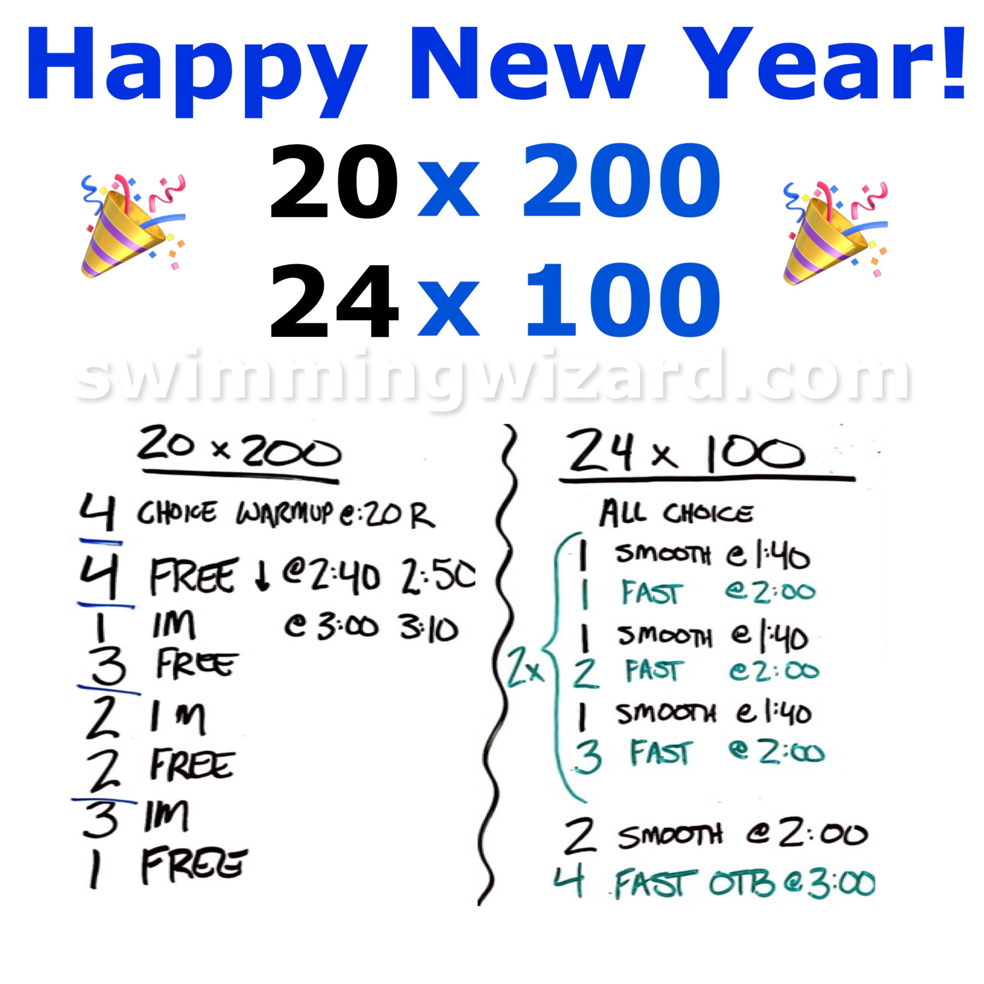 New Year’s Eve Set – The Swimming Wizard