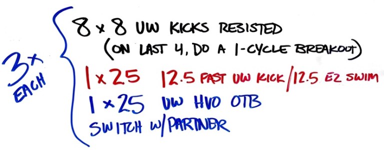 The Swimming Wizard: Distance Freestyle Set CAUTION! for Milers Only!