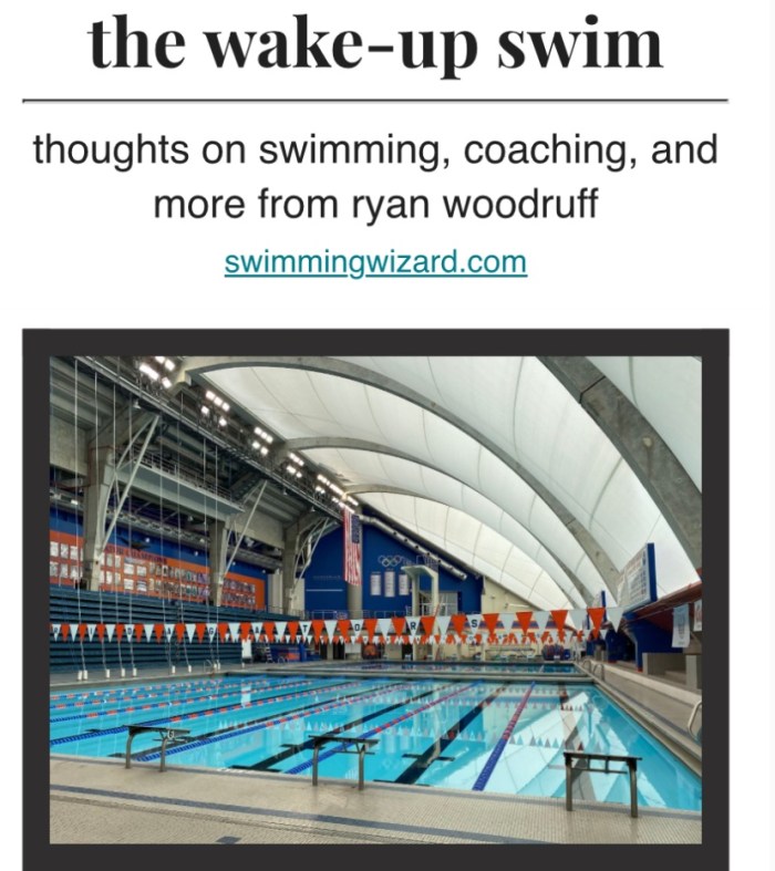 The Swimming Wizard: Distance Pace Around Taper Time