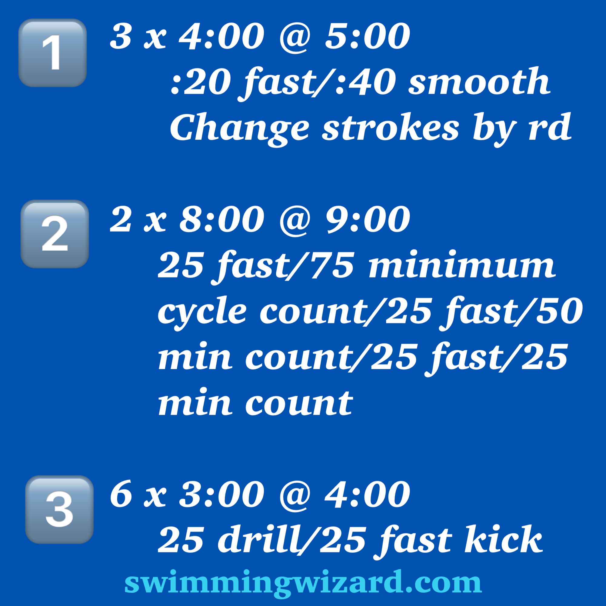 The Swimming Wizard: Important Concepts for a Successful Taper