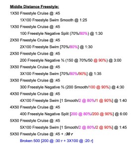 The Swimming Wizard – Free Swimming Workouts, Sets, Ideas, and Dryland ...